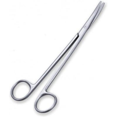 Tijera METZEMBAUM curva 18 cm | Valdán Material Médico