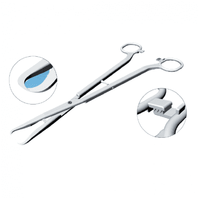 Pinza Pozzy- Palmer desechable caja 50 unidades | Valdán Material Médico