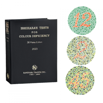Test Ishihara 38 láminas mixtas | Valdán Material Médico